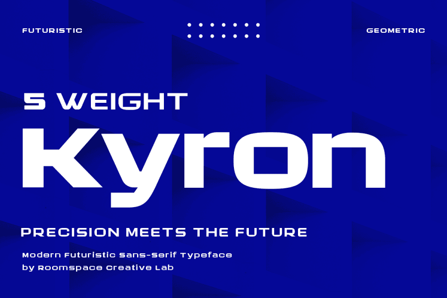 Kyron Font Family · 1001 Fonts