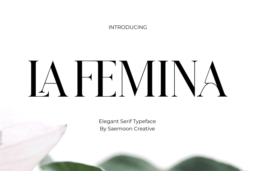 La Femina Font · 1001 Fonts