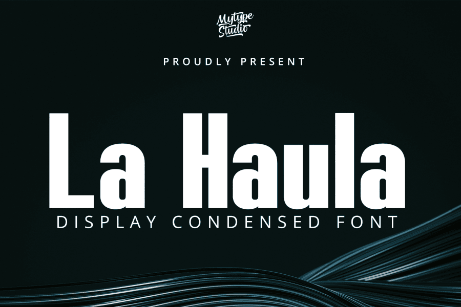 La Haula Font · 1001 Fonts