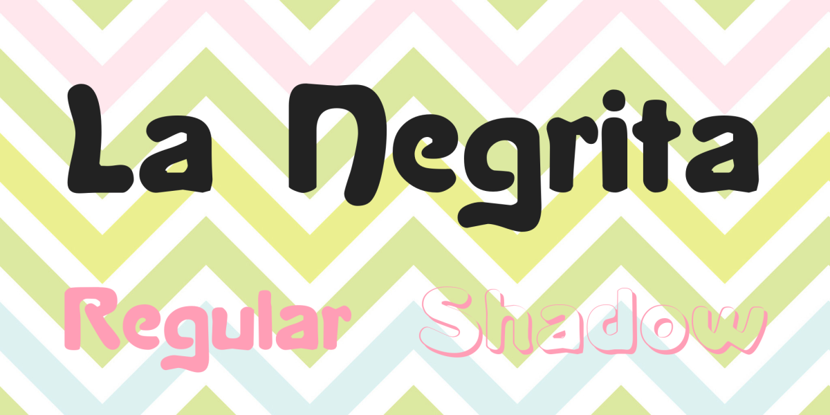 La Negrita Font Family · 1001 Fonts