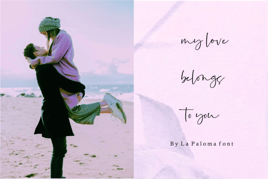 La Paloma Font · 1001 Fonts