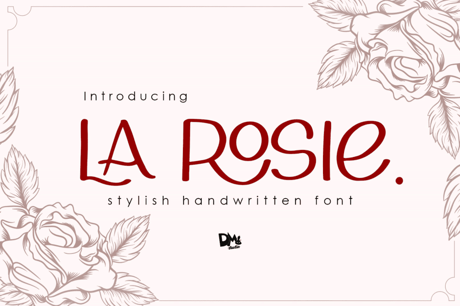 La Rosie Font · 1001 Fonts