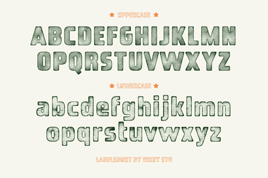 Labelshort Font · 1001 Fonts