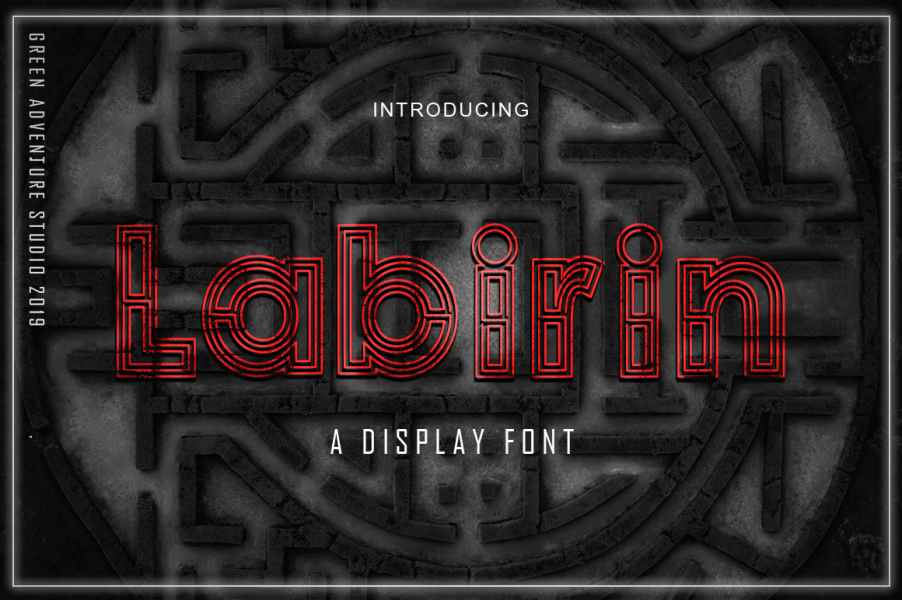 Labirin Font · 1001 Fonts