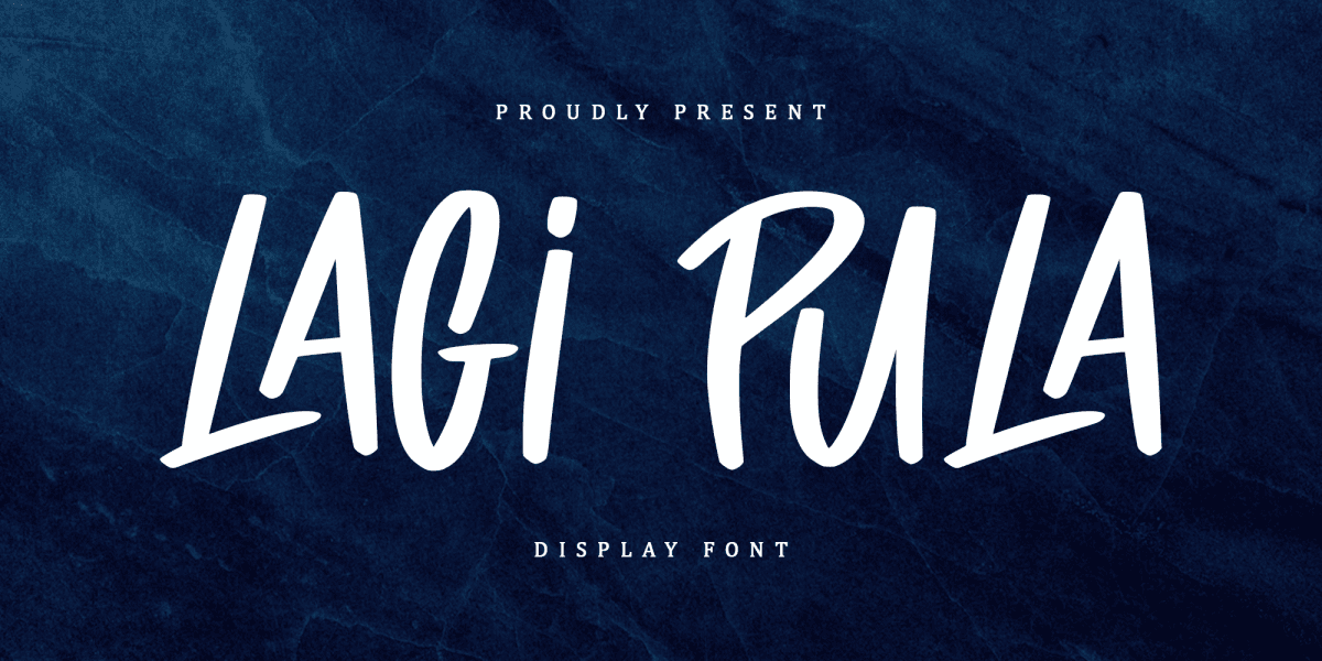 Lagi Pula - Personal Use Font · 1001 Fonts