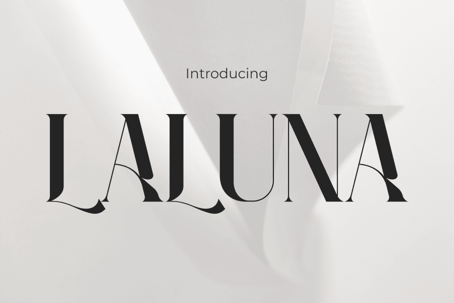 LALUNA Font · 1001 Fonts