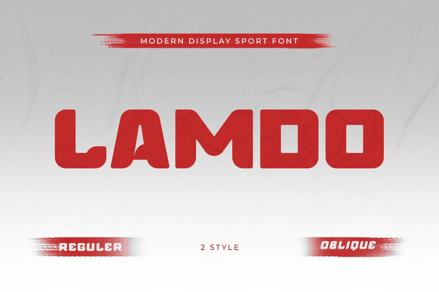 Lamdo Font · 1001 Fonts