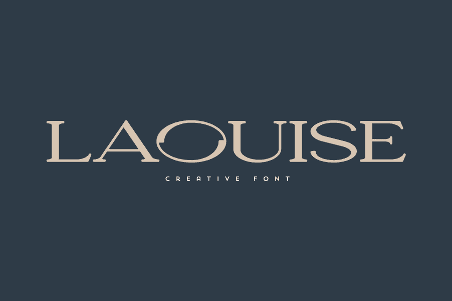 Laouise Font · 1001 Fonts