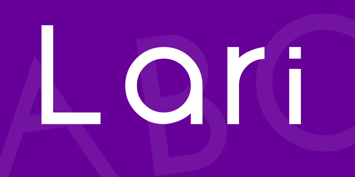 Lari Font · 1001 Fonts
