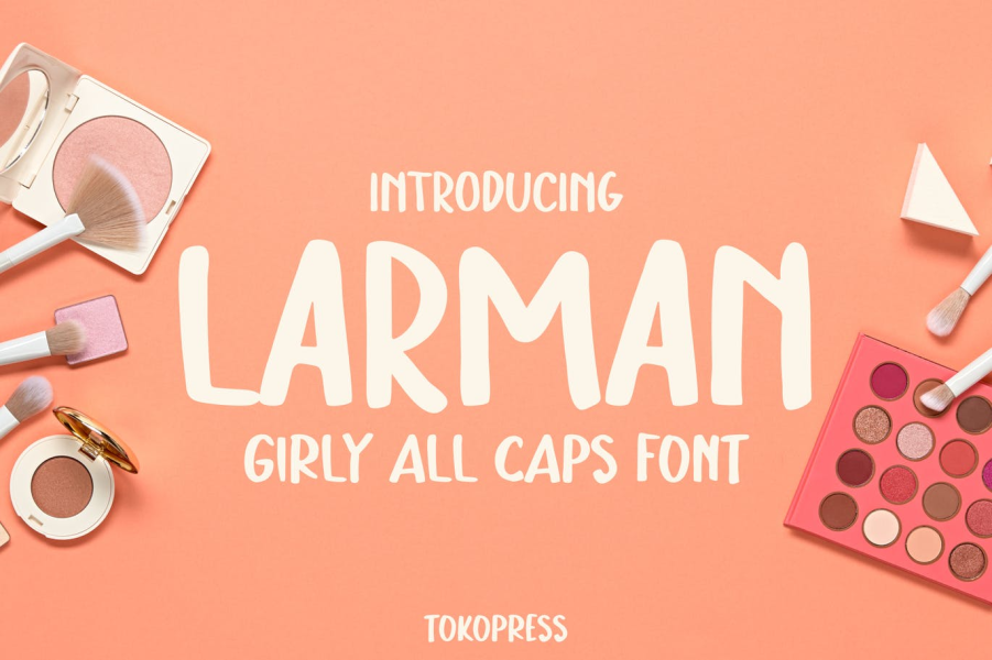 Larman Font · 1001 Fonts