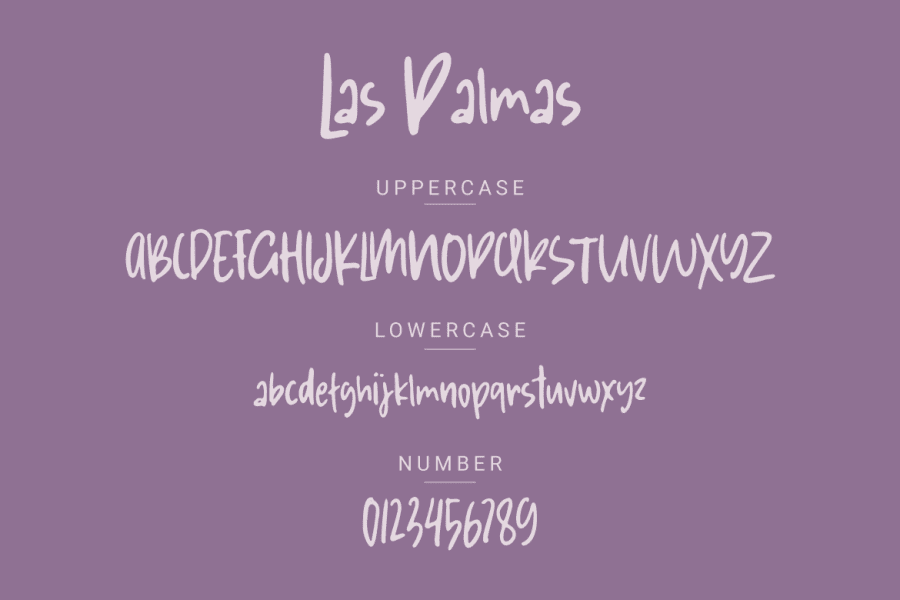 Las Palmas Demo Font · 1001 Fonts