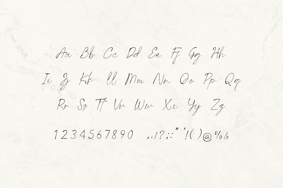 Last Signature Font · 1001 Fonts