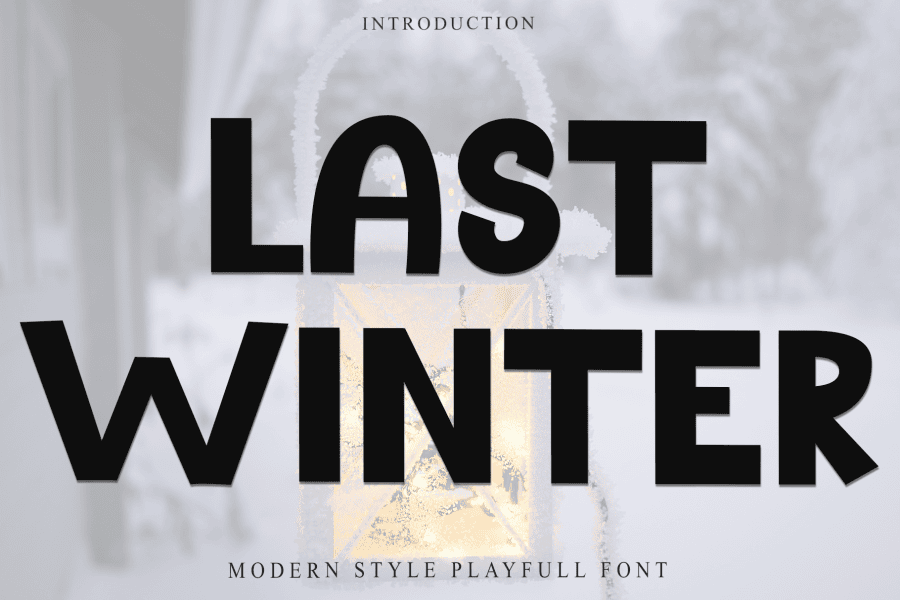Last Winter Font · 1001 Fonts