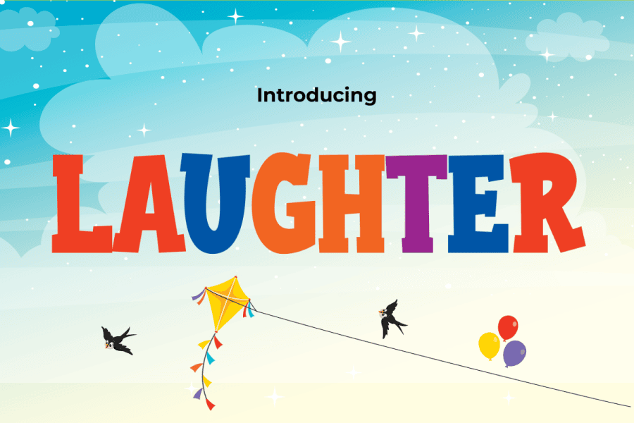 LAUGHTER Font · 1001 Fonts