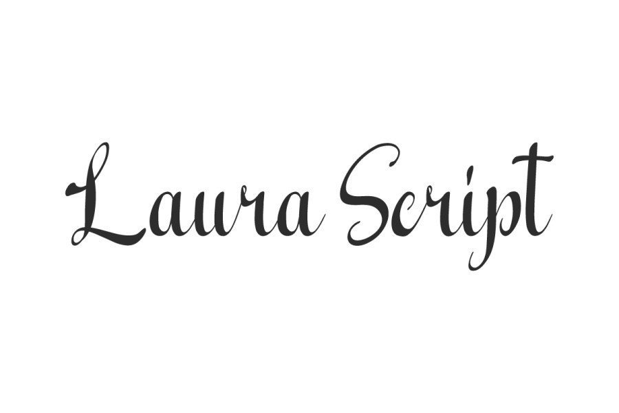 Laura Script Demo Font · 1001 Fonts