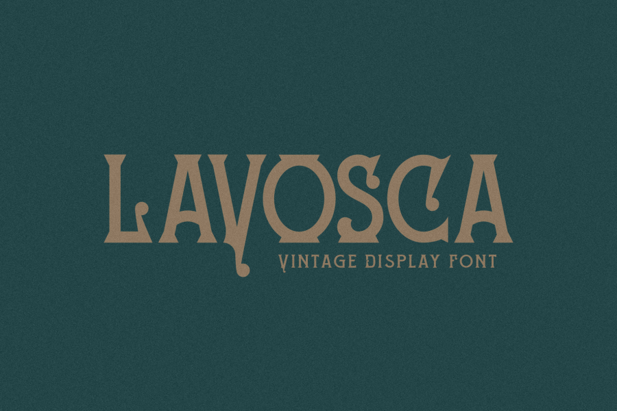 LAVOSCA Font · 1001 Fonts