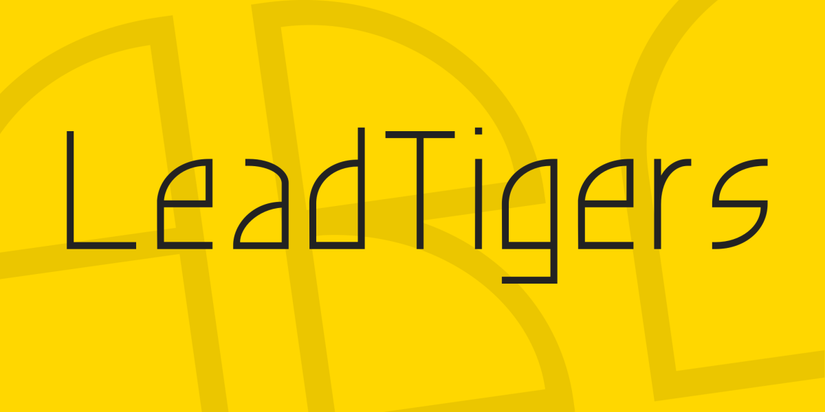 LeadTigers Font · 1001 Fonts