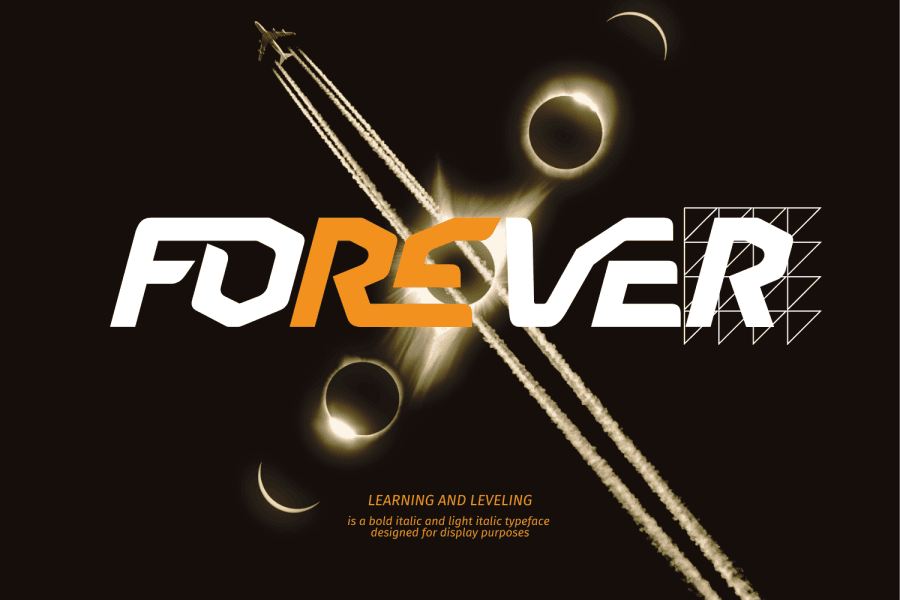Learning and Leveling Demo Font · 1001 Fonts