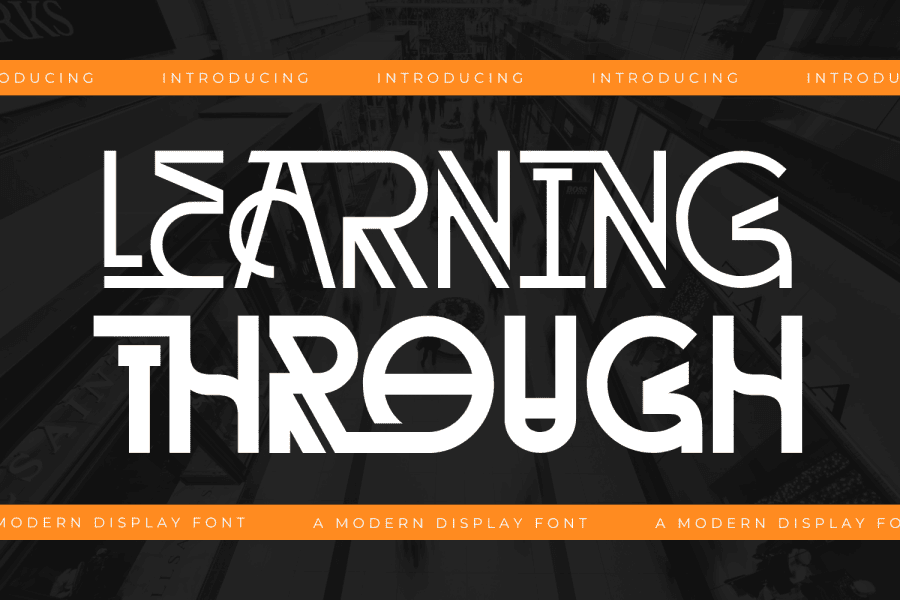 1 Free Learning Through Font · 1001 Fonts