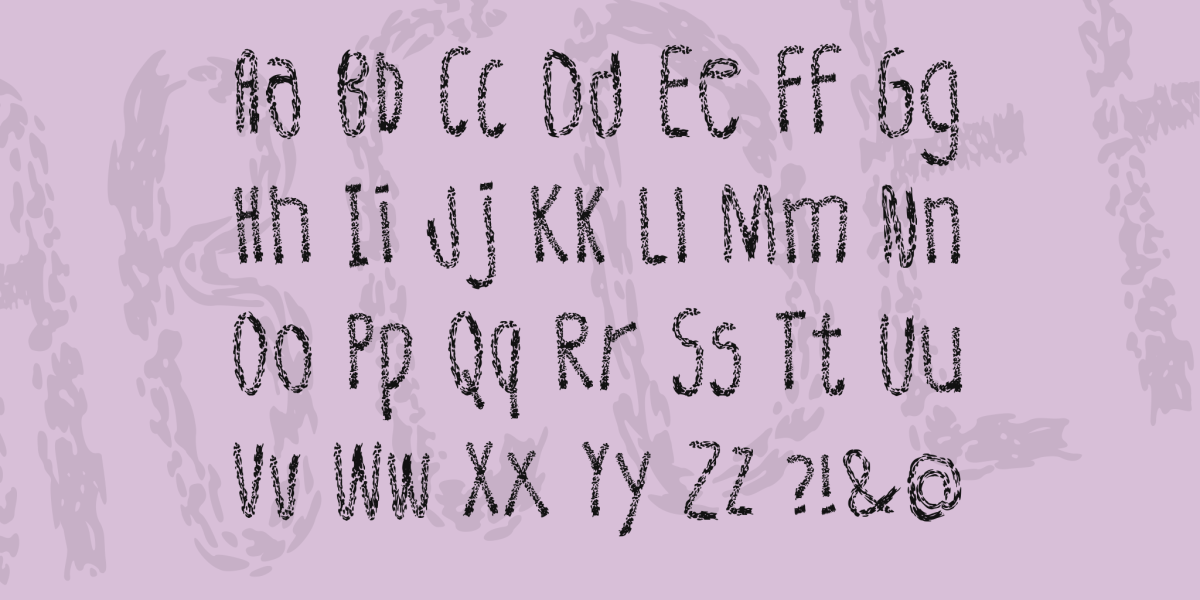 Leather Font Font · 1001 Fonts