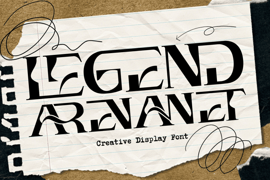 Legend Arenanet Demo Font · 1001 Fonts