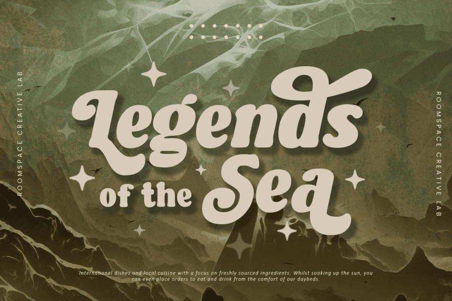 Legends Of The Sea Font Family · 1001 Fonts