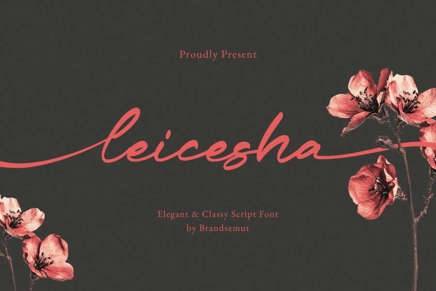 Leicesha Font · 1001 Fonts