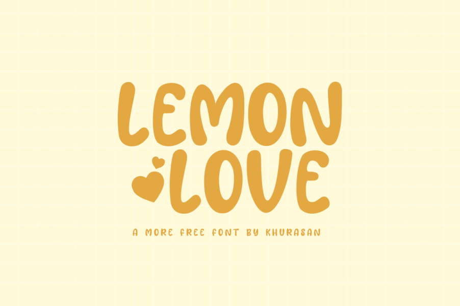Lemon Love Font · 1001 Fonts