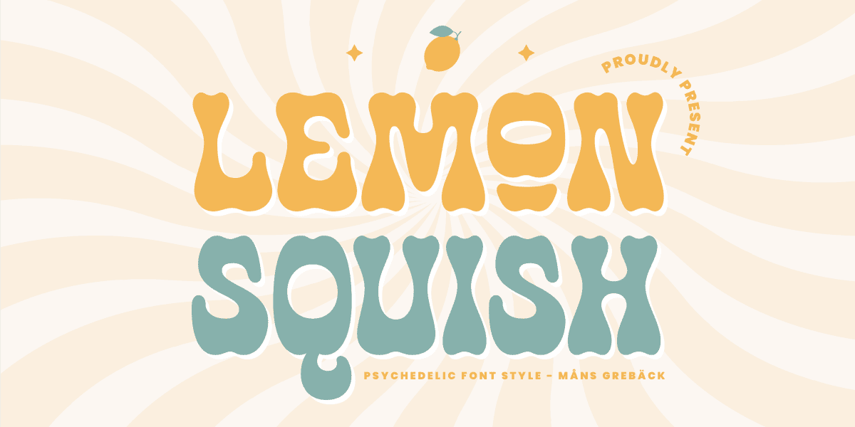 Lemon Squish PERSONAL USE Font · 1001 Fonts
