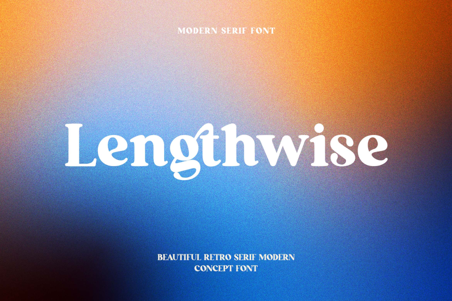 lengthwise Font · 1001 Fonts