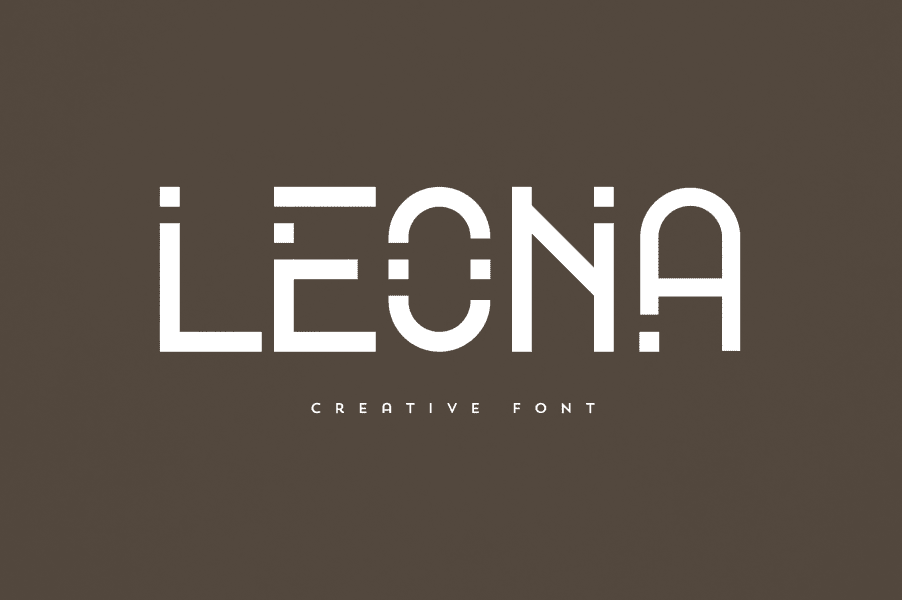 Leona Font · 1001 Fonts