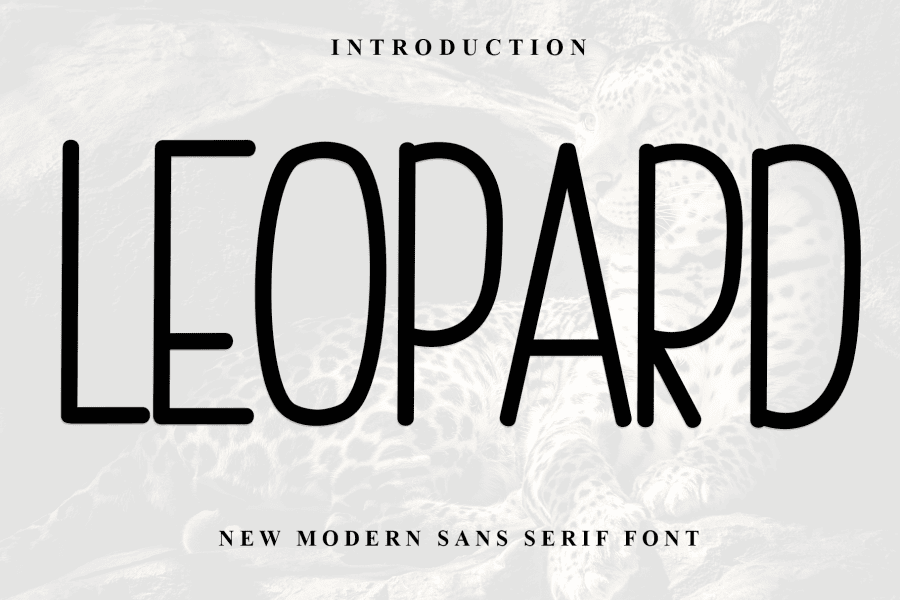 Leopard Font · 1001 Fonts
