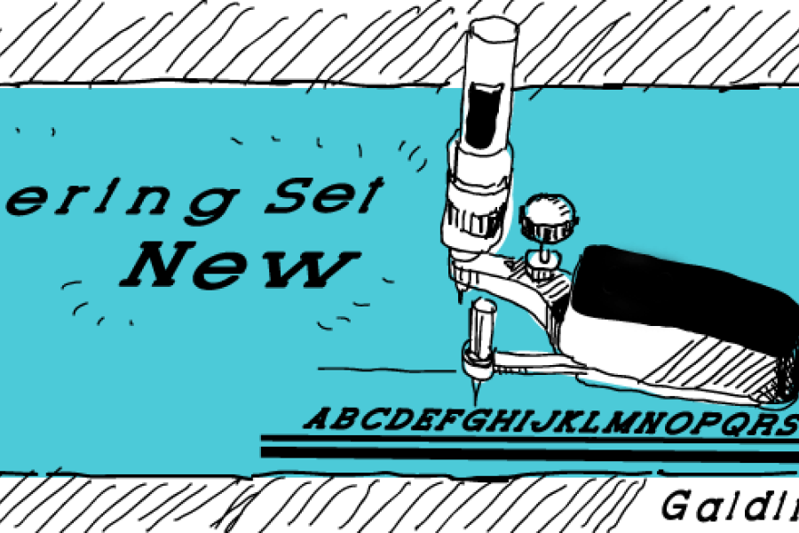 Lettering Set New Font · 1001 Fonts