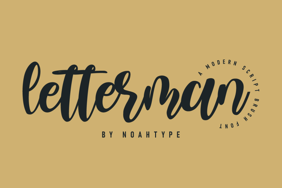 Letterman Demo Font · 1001 Fonts