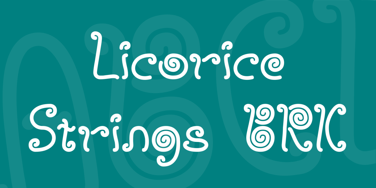 Licorice Strings BRK Font · 1001 Fonts