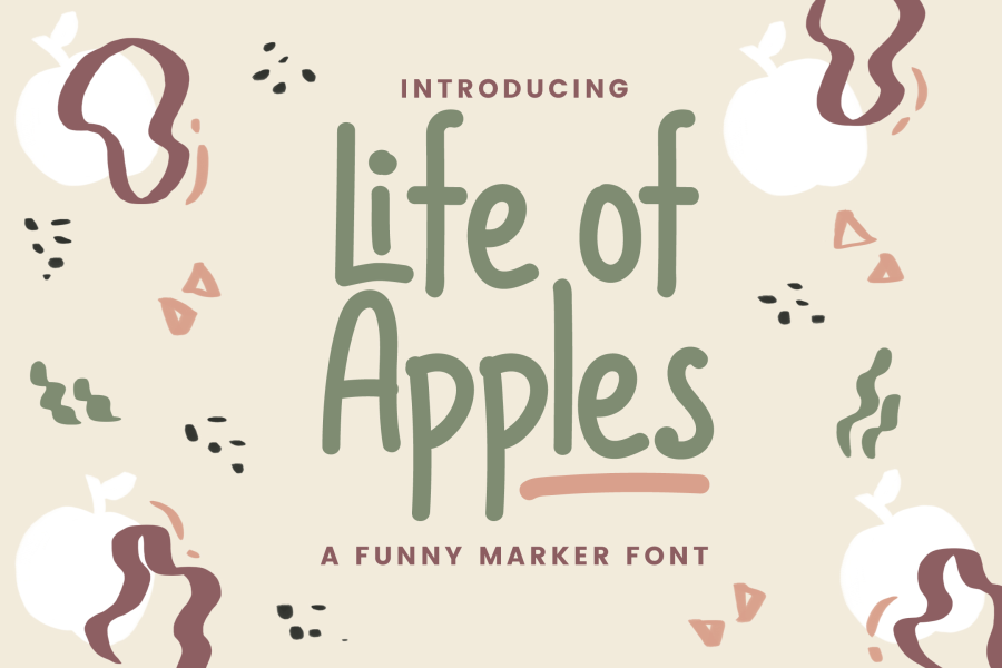 Life of Apple Font · 1001 Fonts