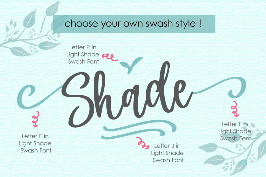 Light Shade Font · 1001 Fonts