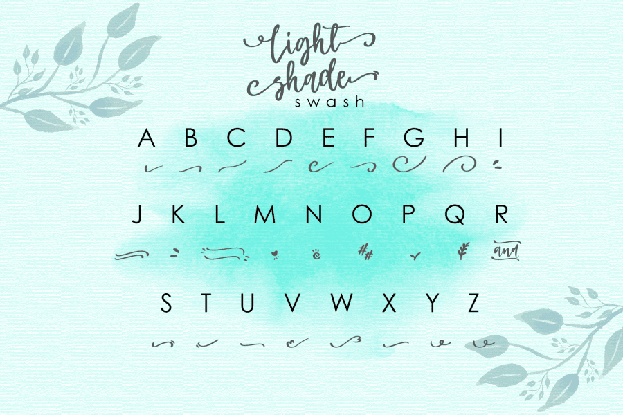 Light Shade Font · 1001 Fonts