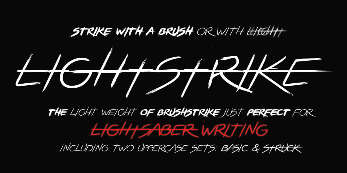 LIGHTSTRIKE Font · 1001 Fonts