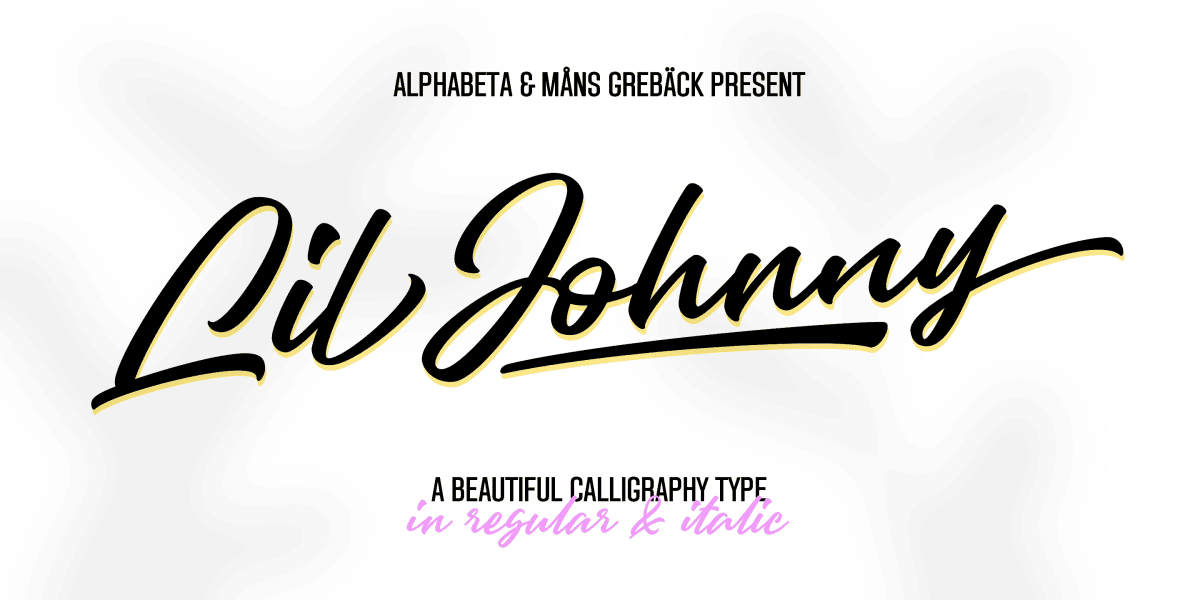 Lil Johnny PERSONAL USE ONLY Font · 1001 Fonts