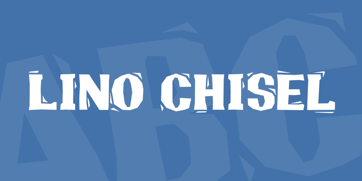 2 Free Lino-cut Fonts · 1001 Fonts