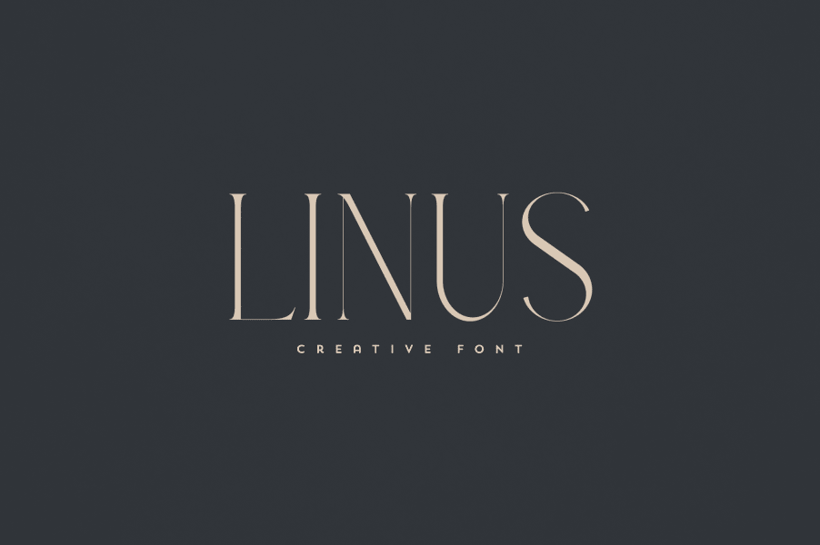 Linus Font · 1001 Fonts
