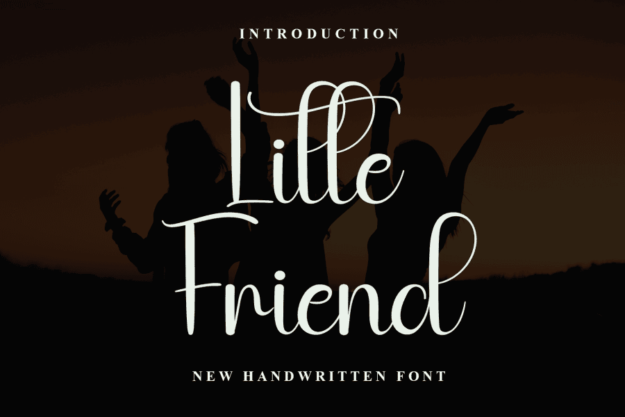 Litle Friend Font · 1001 Fonts