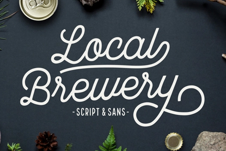Local Brewery Font · 1001 Fonts