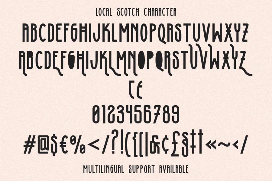 Local Scotch Font · 1001 Fonts
