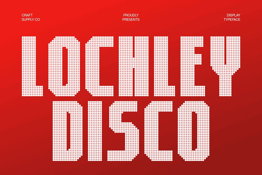 Lochley Disco Demo Font · 1001 Fonts