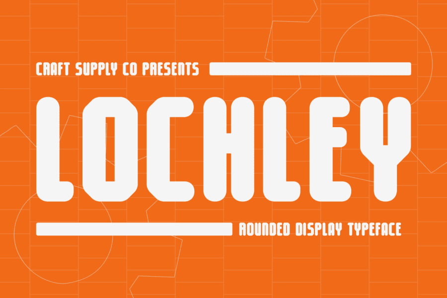 Lochley Rounded Demo Font · 1001 Fonts