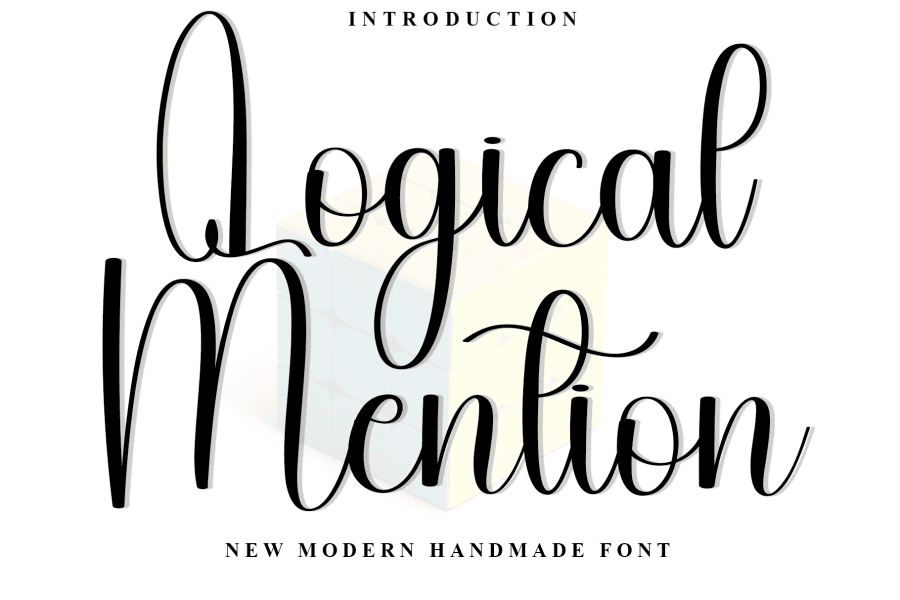 Logical Mention Font · 1001 Fonts