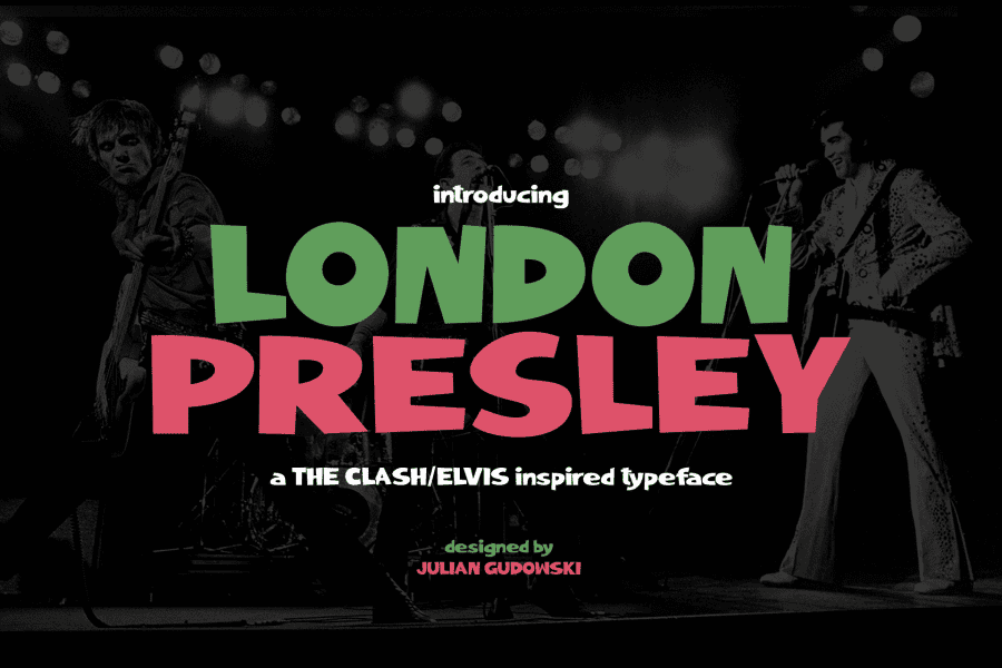 LONDON PRESLEY Font · 1001 Fonts