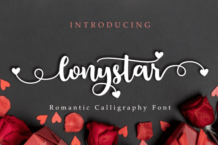 Lonystar Font · 1001 Fonts